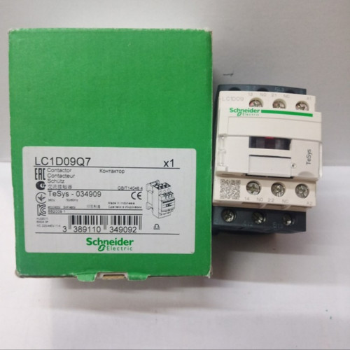 Schneider Kontaktor / Contactor TeSys D LC1D09 380V / LC1D09Q7 | Lazada ...
