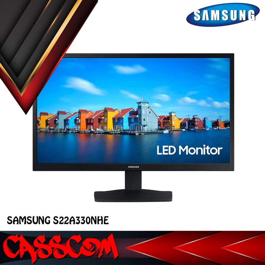 Monitor LED Samsung 22' LS22A33ANHEX Full HD | Lazada Indonesia
