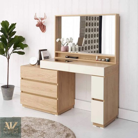 Meja Rias / Meja Makeup Desk / Meja Dandan/Meja Rias Kamar Tidur ...