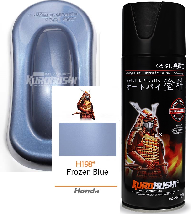 Cat Semprot Pilox Pilok Samurai Paint Kurobushi Varian Warna Biru ...
