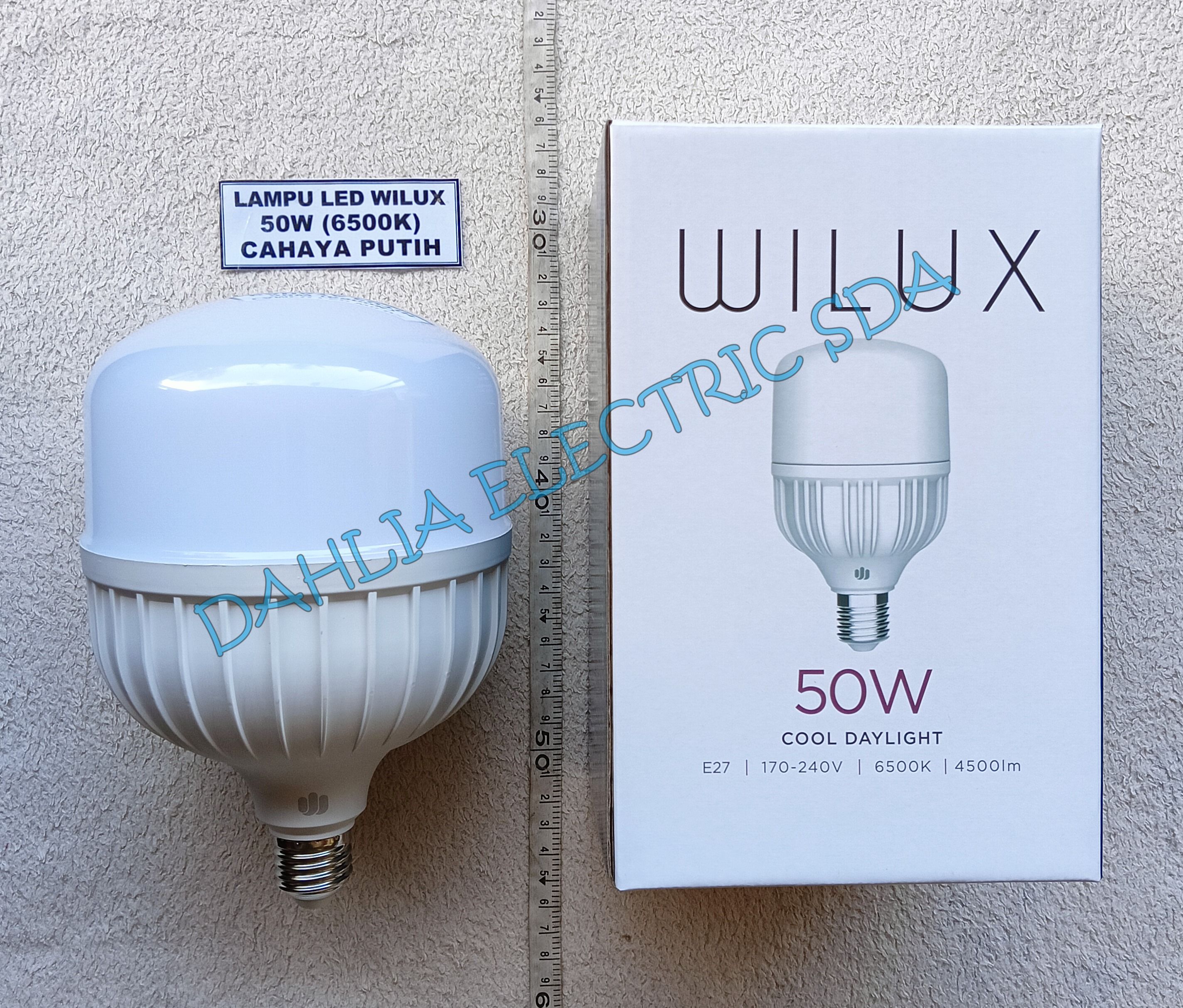 LAMPU LED 50W WILUX 6500K PUTIH | Lazada Indonesia