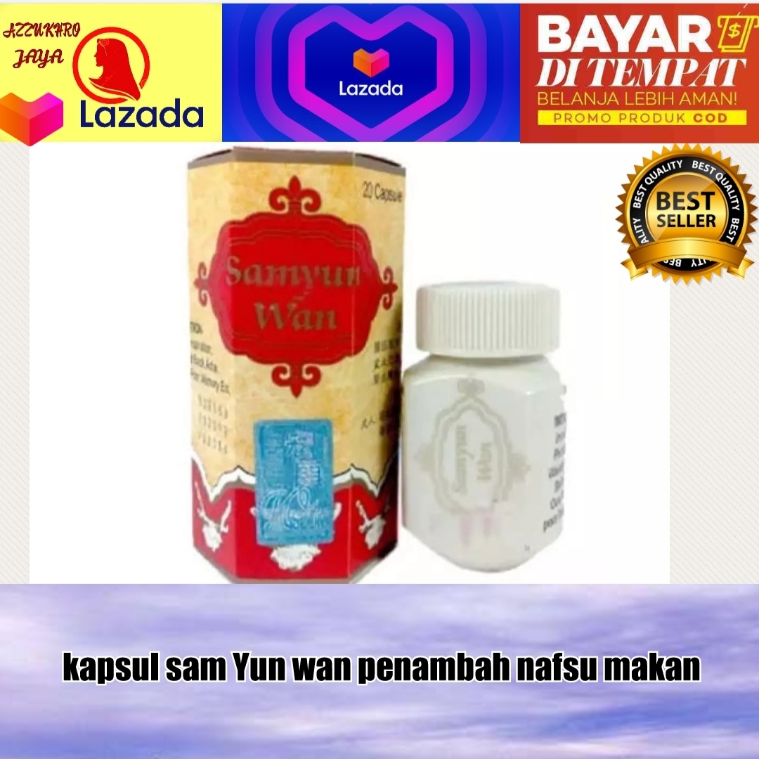 SAM YUN WAN DIJAMIN 100% ORIGINAL ISI 20 KAPSUL (Azzukhro jaya ...