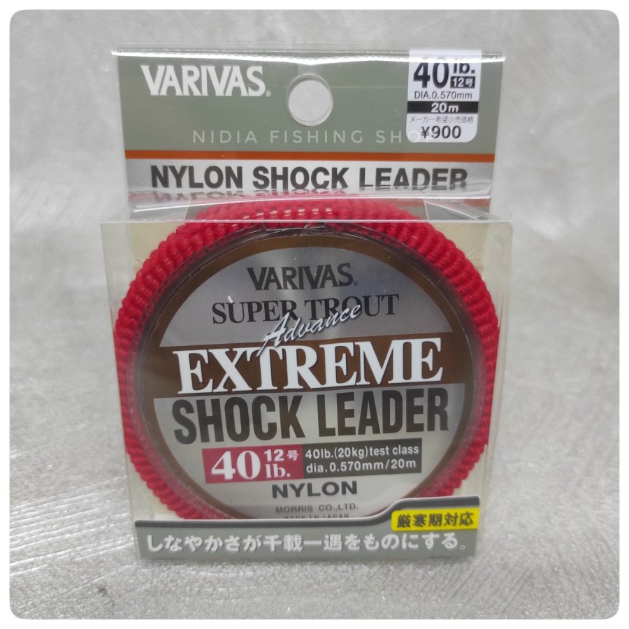 VARIVAS Nylon Super Trout Advance Extreme Shock Leader Line 30m | Lazada Indonesia