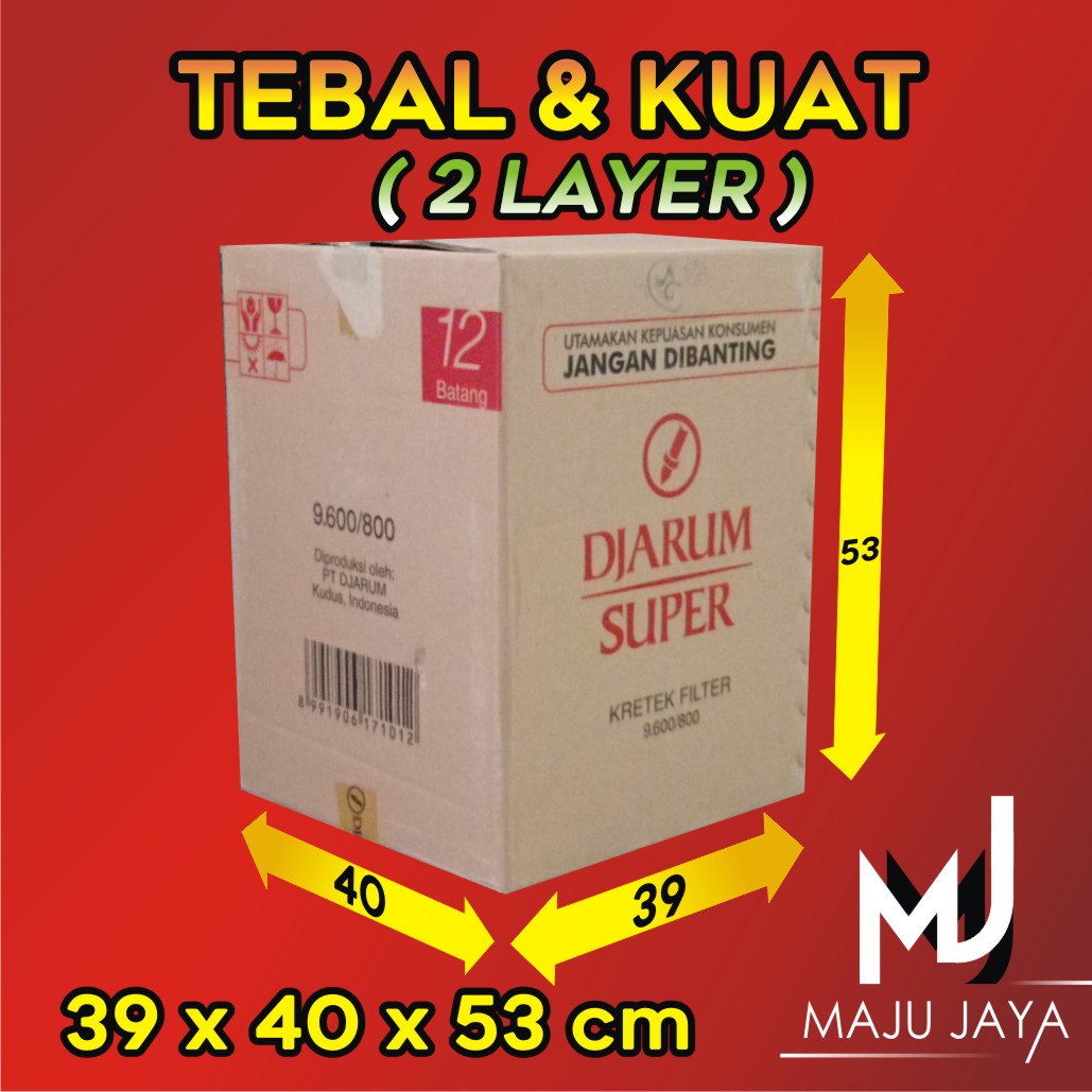 Kardus Dus Kotak Packaging Packing Paking Penyimpanan Bekas Rokok Roko ...