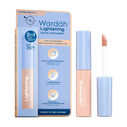 Wardah Lightening Liquid Concealer Medium to High Coverage 12-Hour | Lazada Indonesia