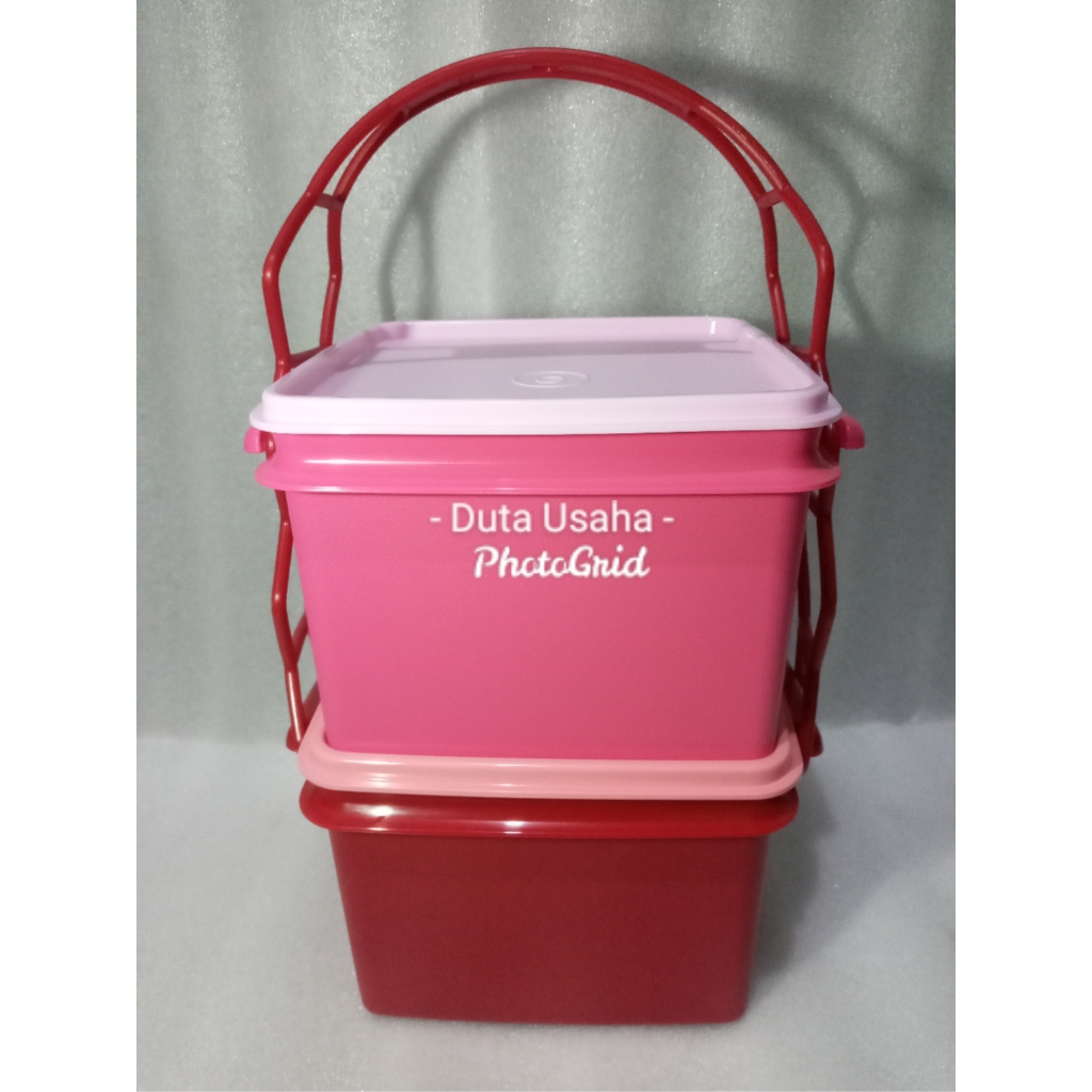 Rantang Tupperware Double Deep with Cariolier 1.7L | Lazada Indonesia