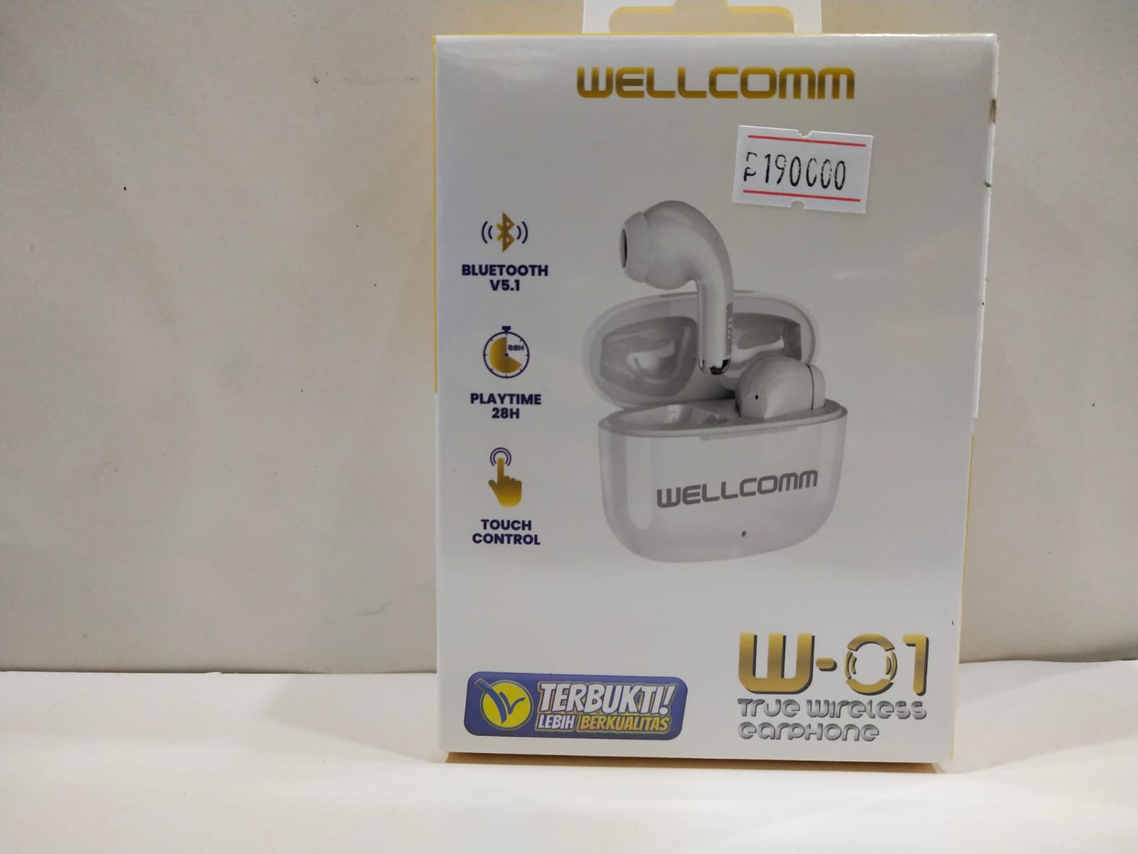WELLCOMM TRUE WIRELESS EARPHONE W-01 | Lazada Indonesia