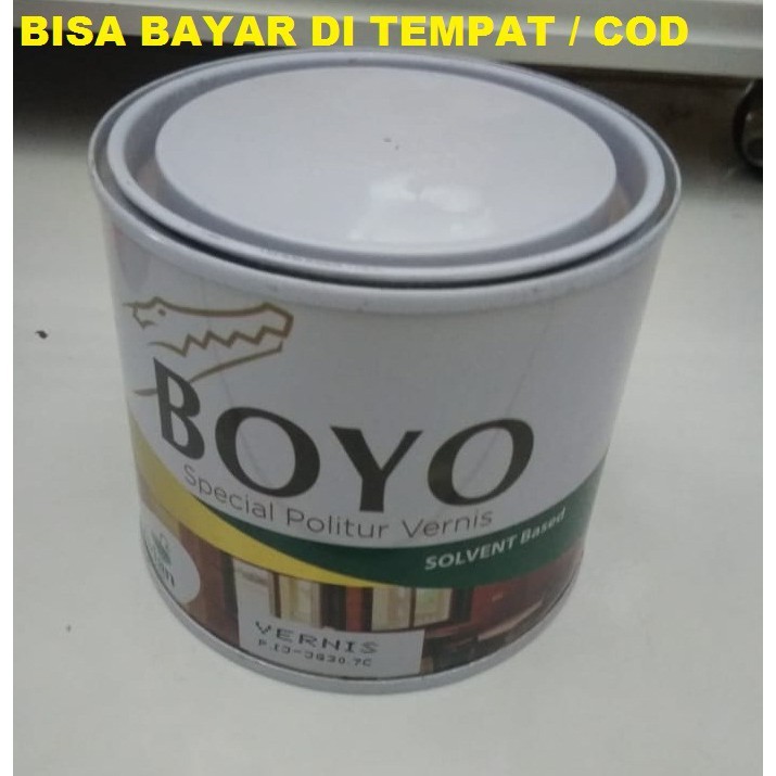 BOYO POLITUR WARNA 1/2 LITER CAT POLITUR KAYU - Avian BOYO Politur ...