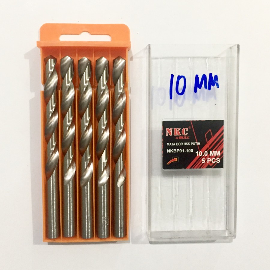 NKC Mata Bor Besi Putih HSS 10mm 10 mm utk Hidroponik Aquaponik Pertukangan Elektro dll | Lazada ...