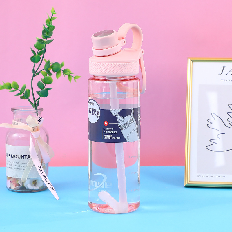 Botol Minum Plastik Tenteng Transparan Vogue Fashion I Botol Minum ...