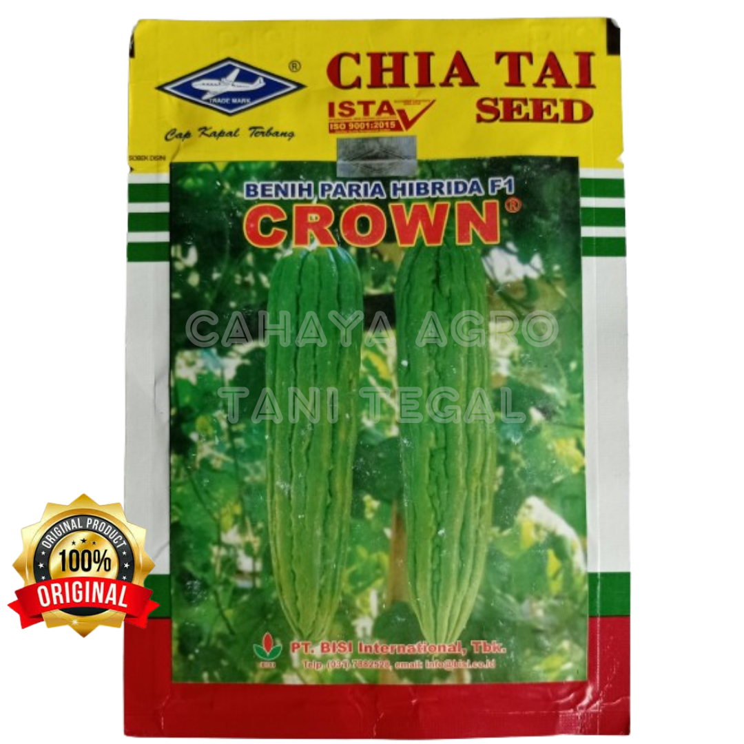 Benih Pare CROWN (10 Gram) - Bibit Paria Bisi Cap Kapal Terbang ...