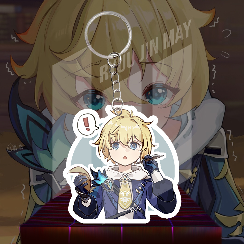 Gantungan Kunci / Keychain / Gantungan HP - Genshin Impact - Mika ...