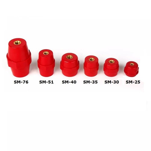 Isolator Busbar Holder Merah SM30 / SM 30 Insulator Busbar | Lazada Indonesia