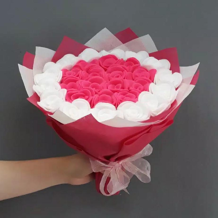 buket bunga jumbo bisa custom warna atau inisial | Lazada Indonesia