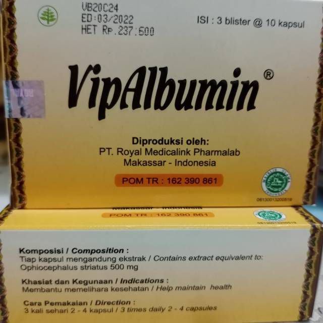 VIP albumin kapsul | Lazada Indonesia