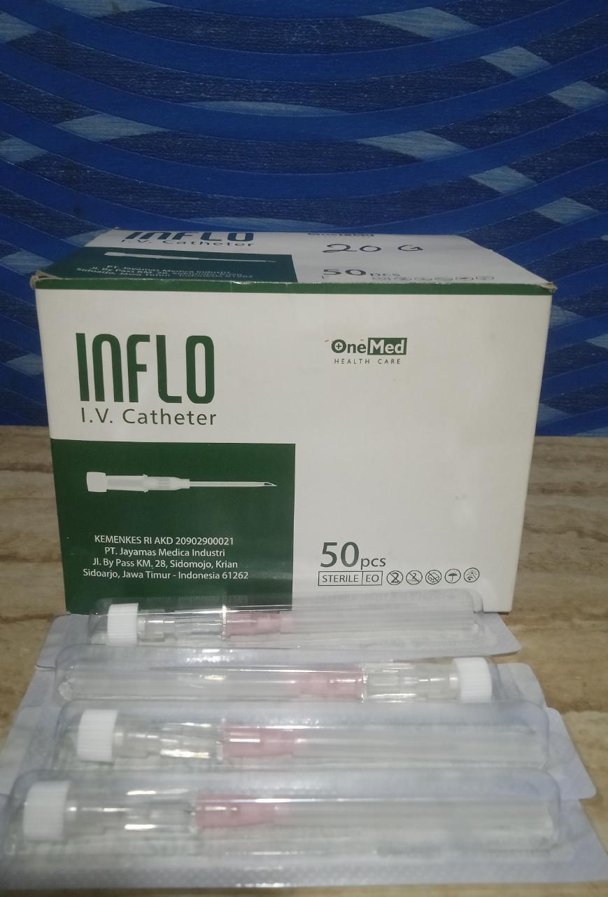 Inflo catheter 20 G | Lazada Indonesia