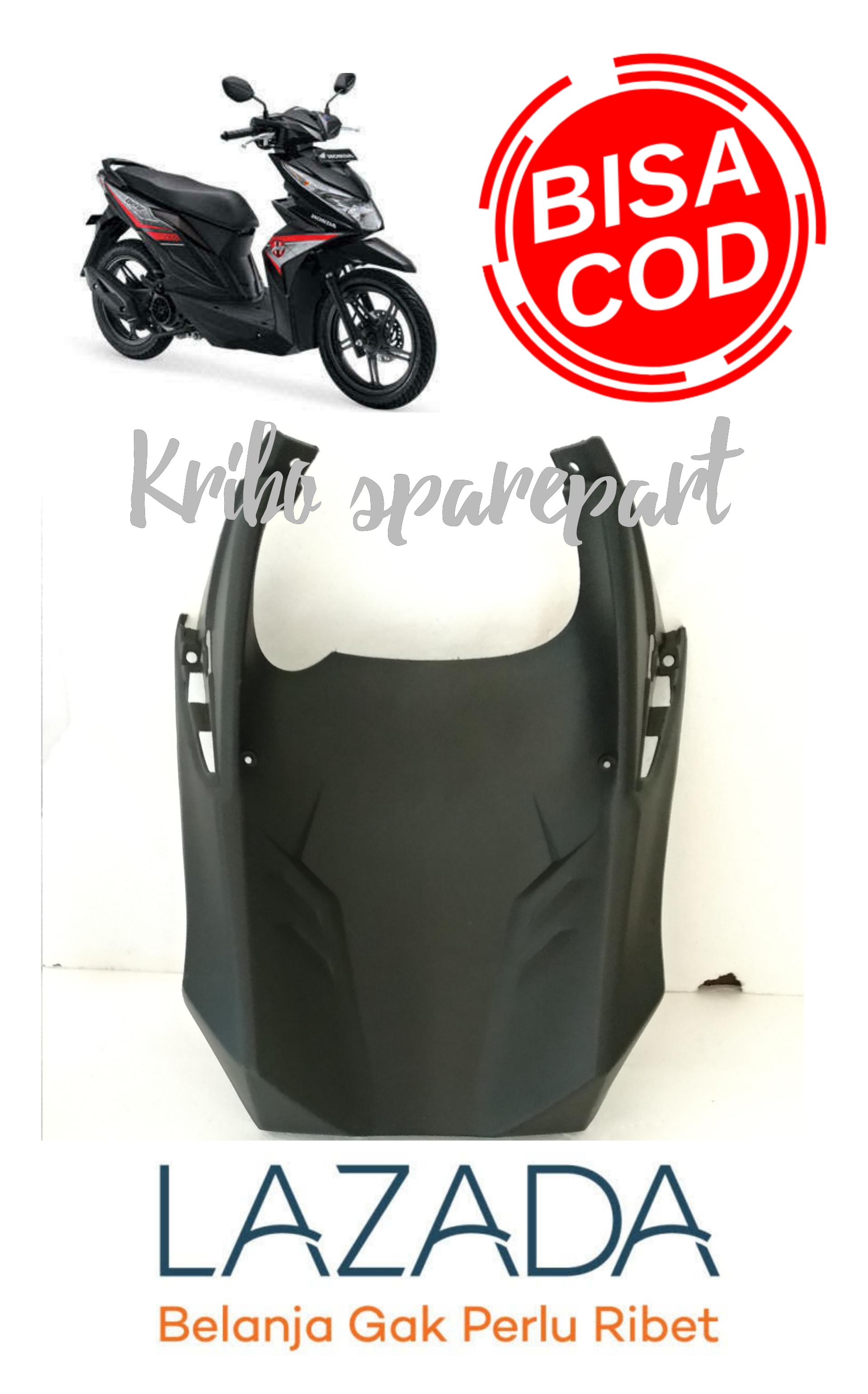Dek paru penahan lumpur dasbor depan beat new 2017 2018 | Lazada Indonesia