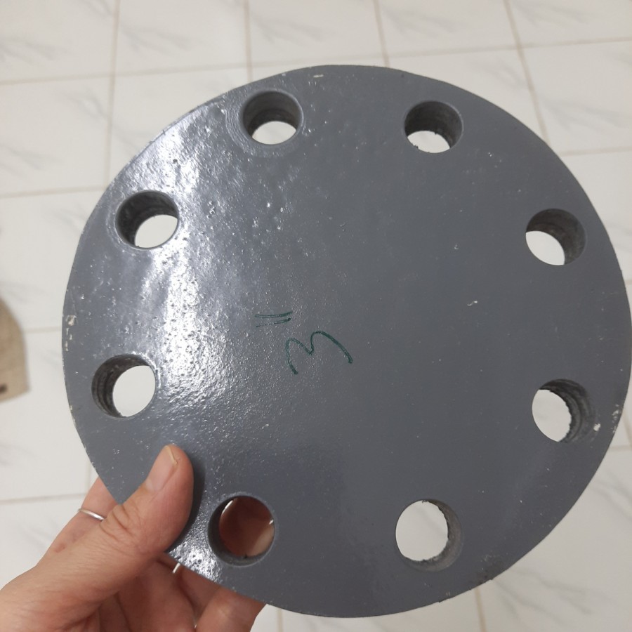 flange buta 3" pvc flange blind 3inch jis 10k | Lazada Indonesia