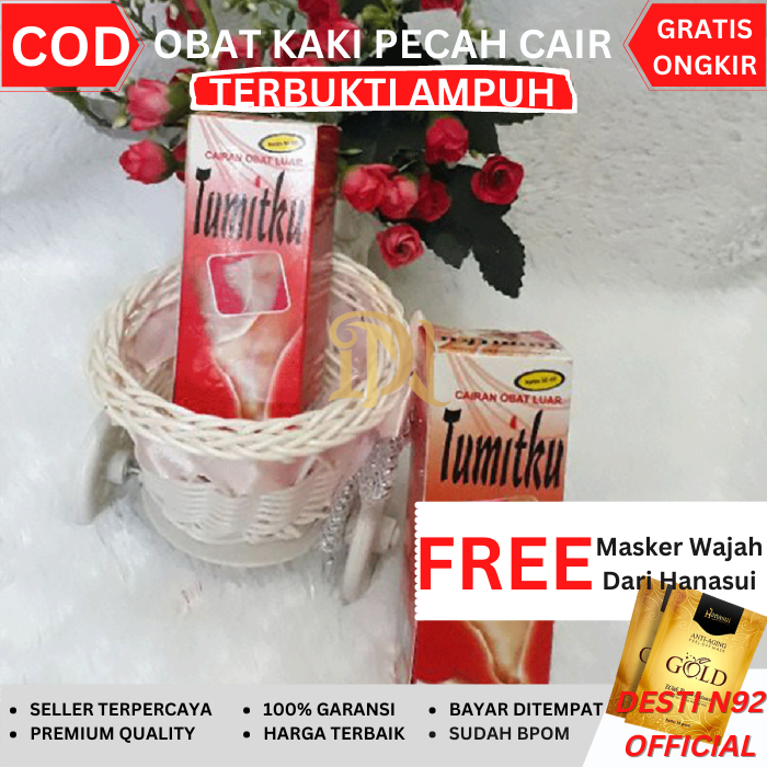 Obat Kaki Pecah dan Kering Ampuh Tumitku Sudah BPOM Cairan Perawatan ...