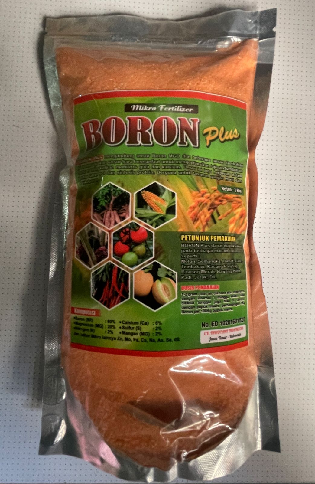 Boron Plus kemasan 1 kg - Pupuk Mikro Boron Plus 1 kg | Lazada Indonesia