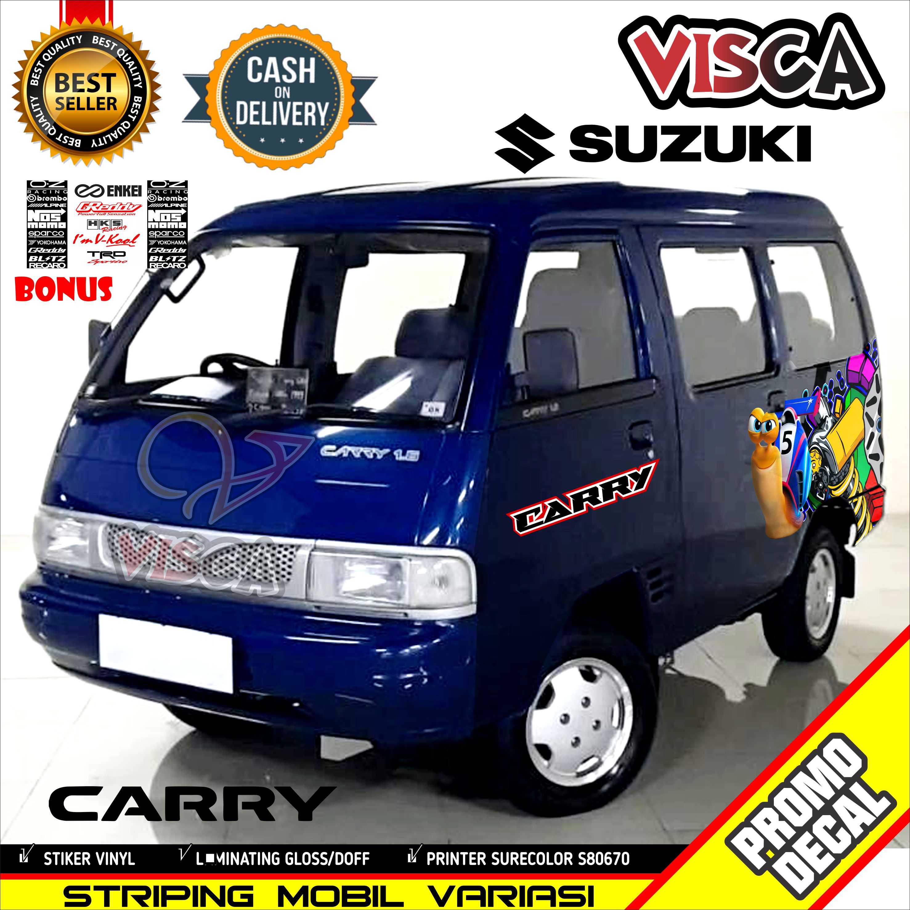 Setiker Mobil Stiker Mobil Body Samping Stiker Mobil Carry Stiker Mobil ...