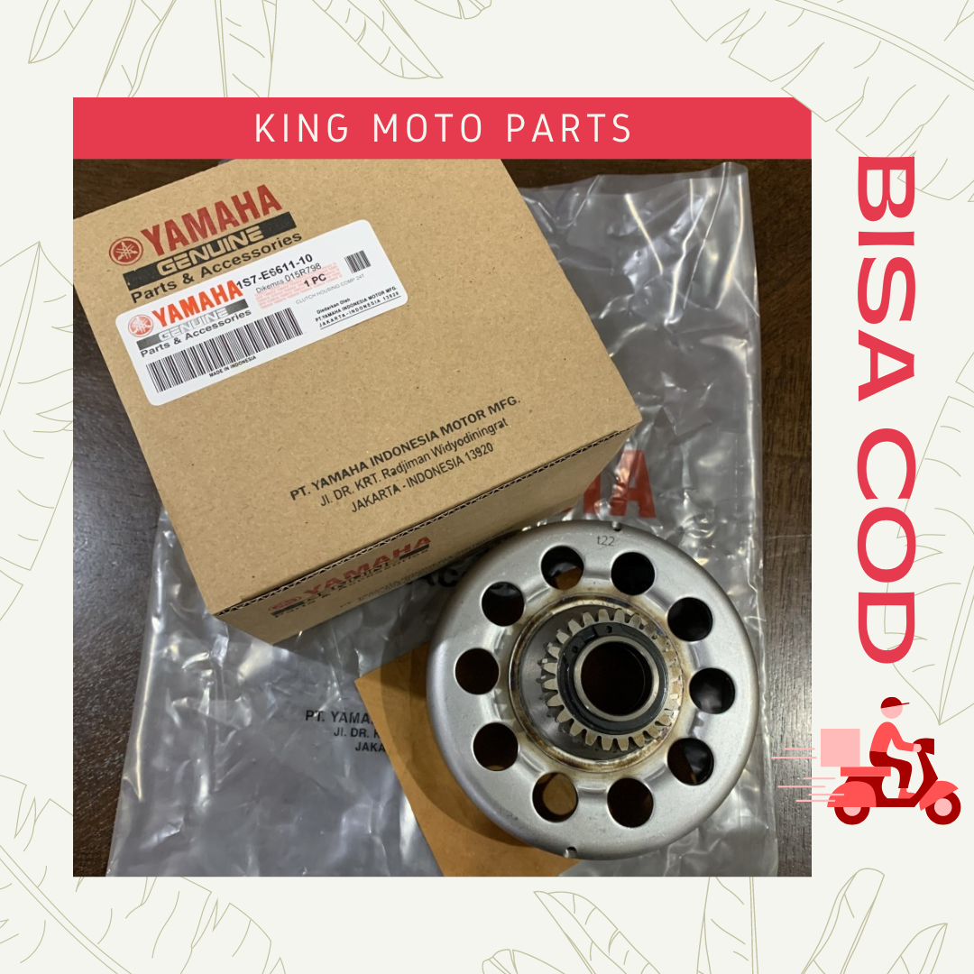 1S7 24T LONCENG MANGKOK GANDA KOPLING JUPITERE MX CLUTCH HOUSING COMP OTOMATIS OLD LAMA 135 ...