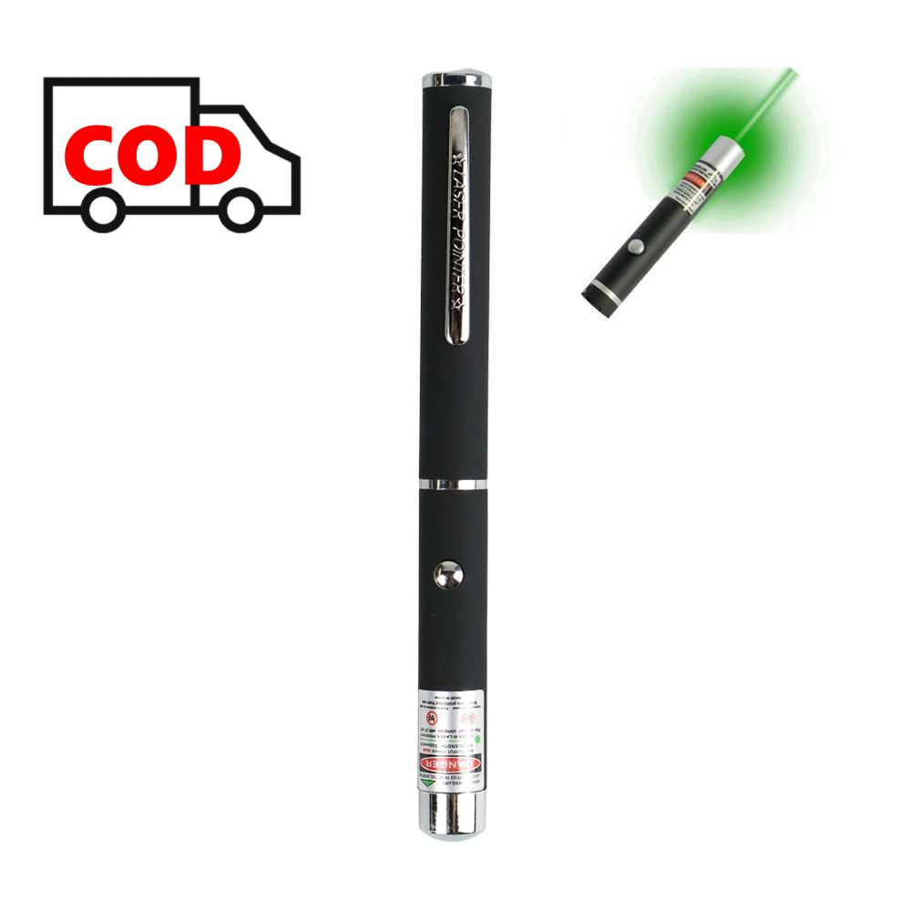 Senter Laser Pointer Pen Merah Hijau Terang Jarak Jauh 12000 kaki 3.6 ...