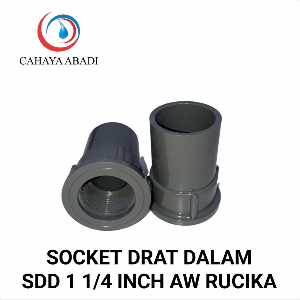 GROSIR - FITTING - SOCKET DRAT DALAM - SDD - 1 1/4 INCH - AW - RUCIKA ...