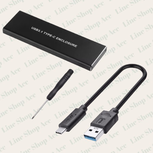 Case Enclosure Ssd M2 Nvme Casing Type C 3.1 To Nvme | Lazada Indonesia