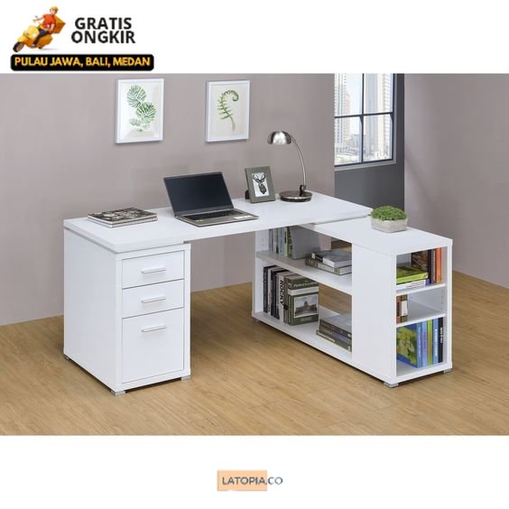 Meja Komputer / Meja Kantor / Meja Belajar / Meja Game / Meja ...