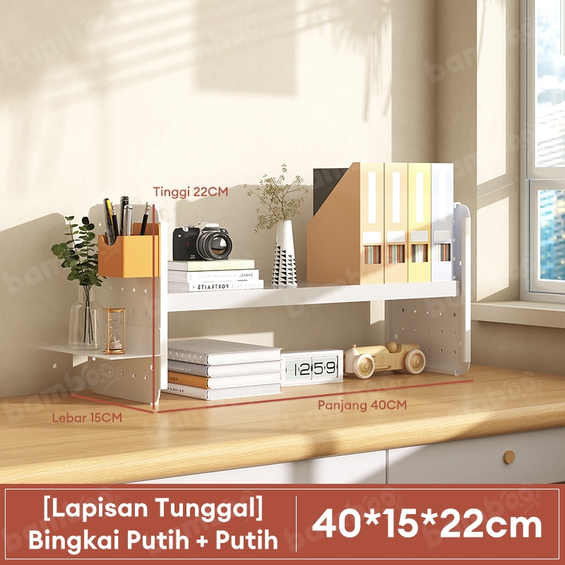 Furniture Mall Rak Buku Desktop Rak Meja Stationery Rak Buku Meja ...