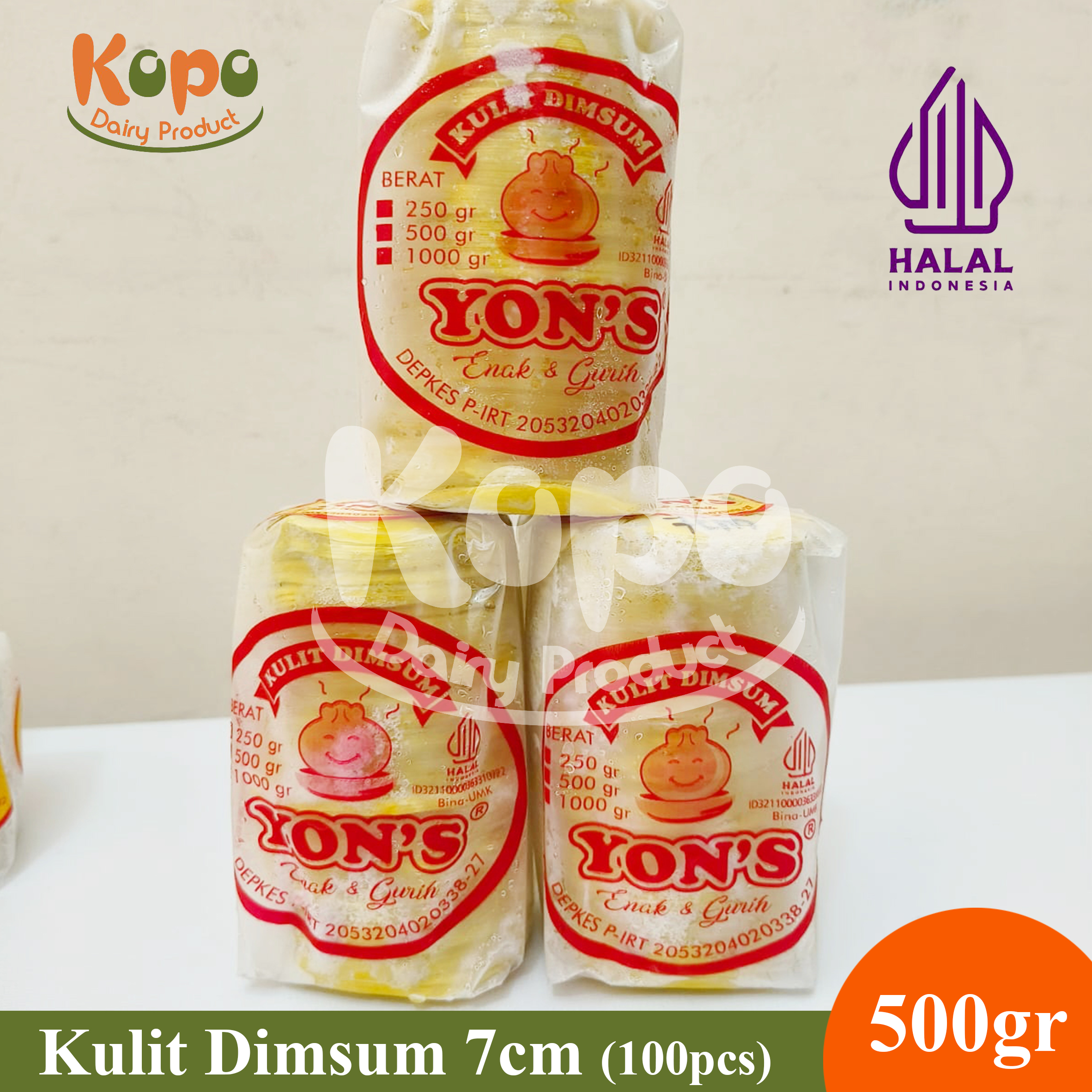 Kulit Dimsum Siomay Gyoza 500gr (100pcs) - YON'S | PROMO BELI 10 GRATIS 1 | Lazada Indonesia