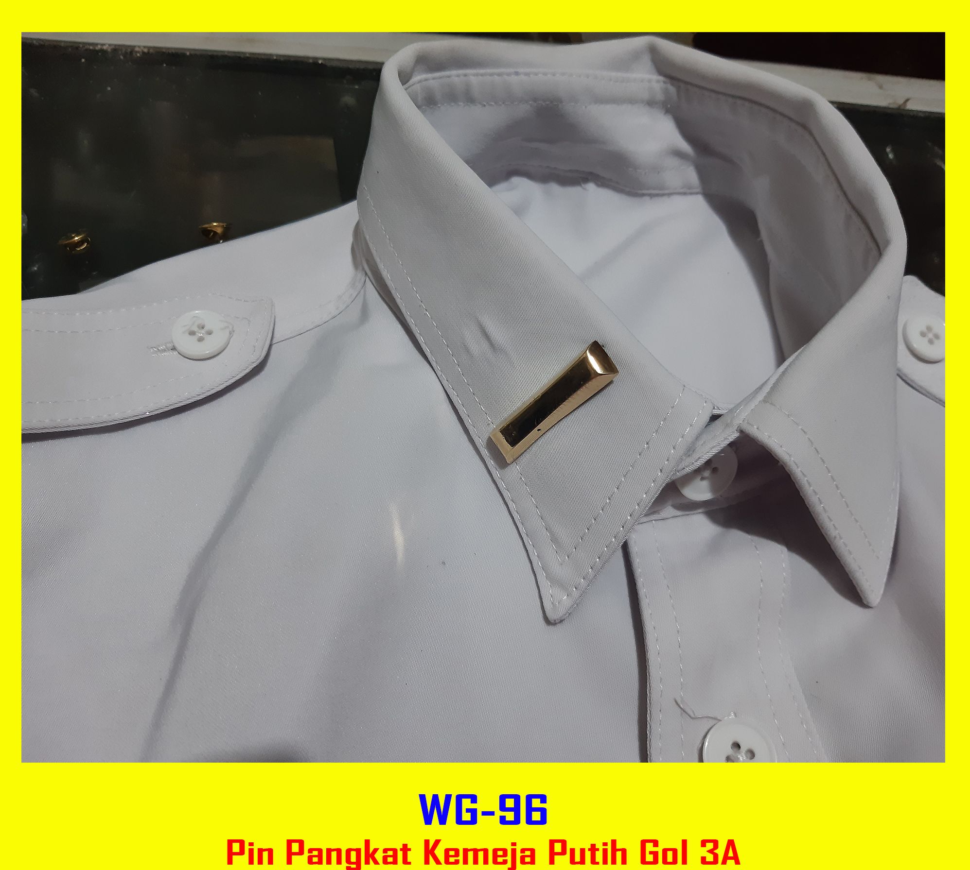 Pin Kerah Pangkat PNS 3a / Braso | Lazada Indonesia