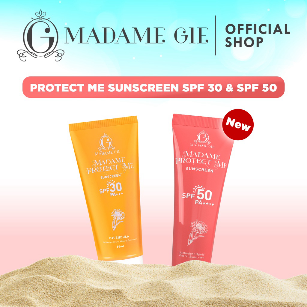 Madame Gie Madame Protect Me Sunscreen SPF 30 PA +++ | SPF 50 PA ...