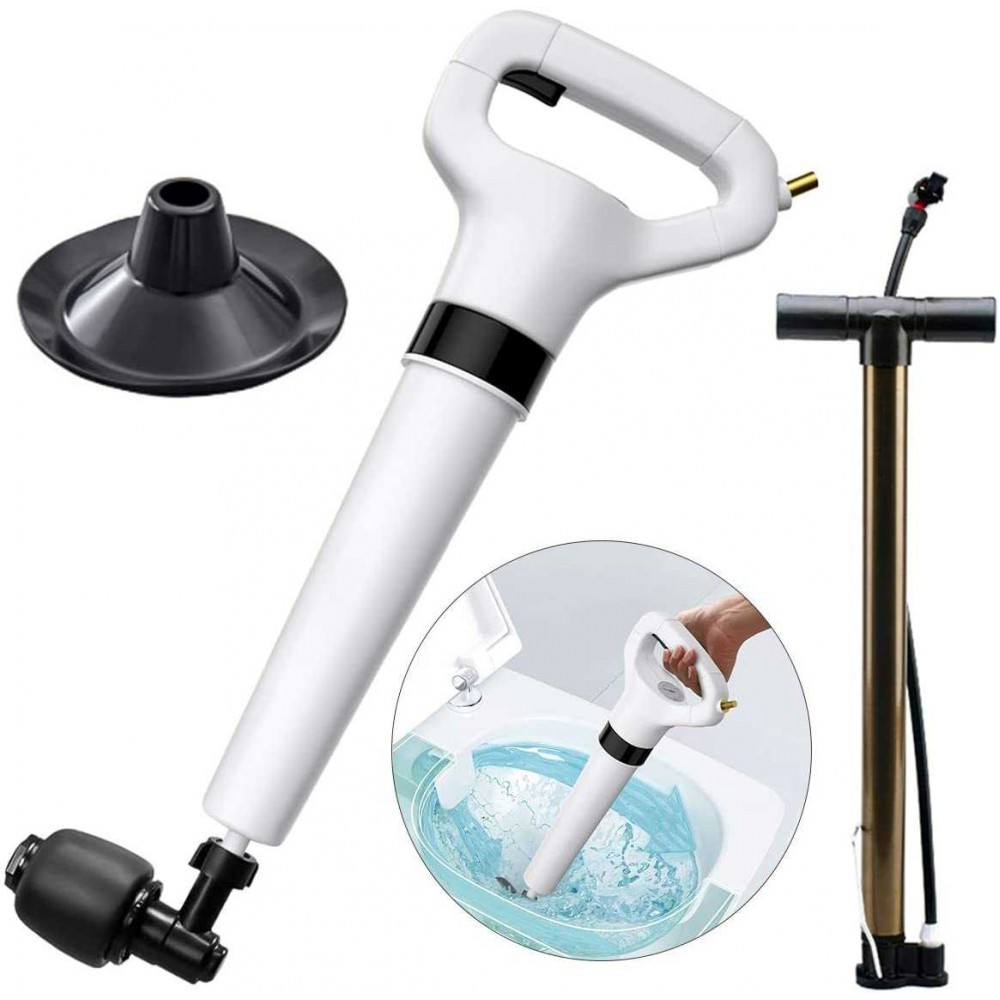 Drain Booster Pembersih Saluran Air Wastafel WC Toilet Pompa Sedot ...