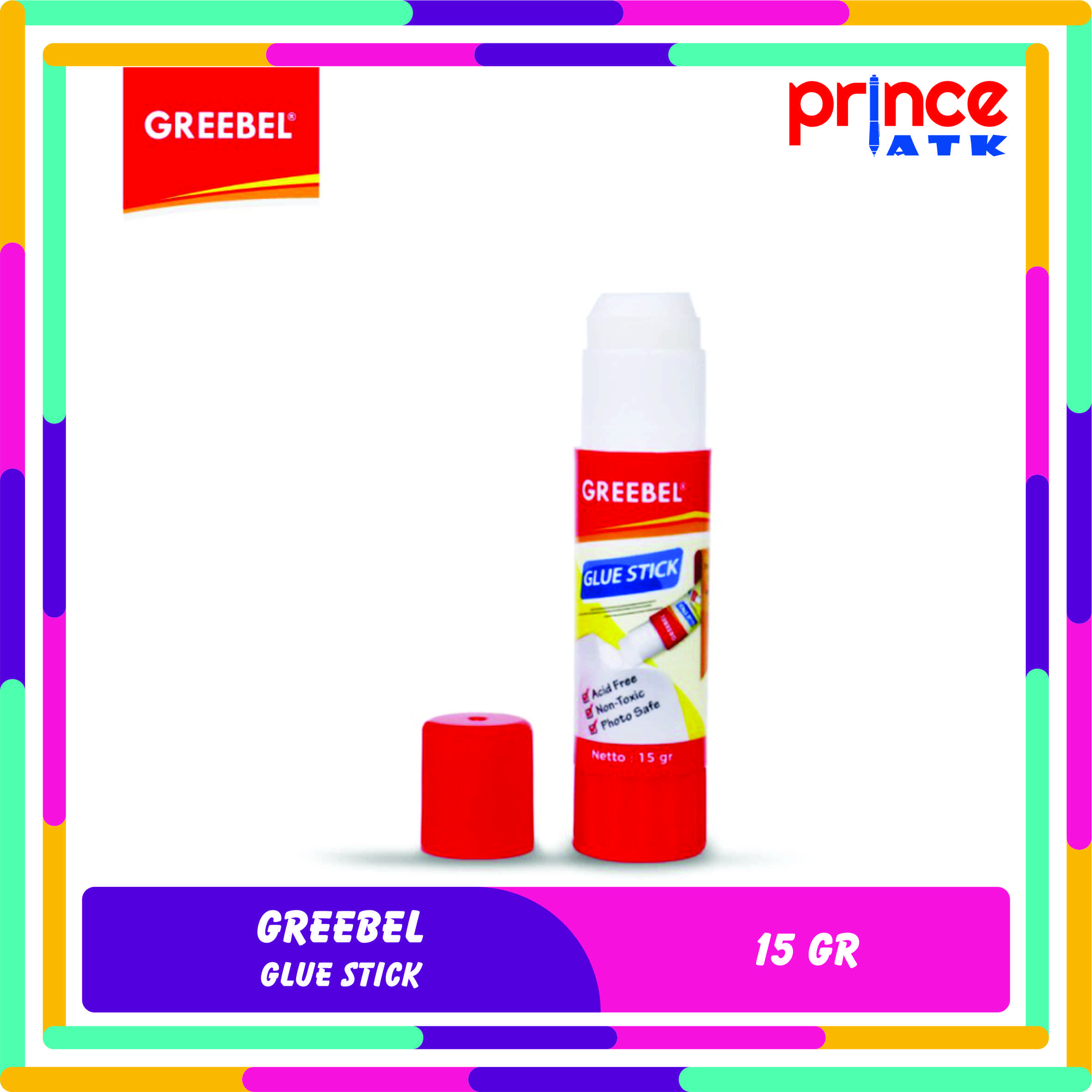 GREEBEL GLUE STICK / LEM STIK GREEBEL 15 GR | Lazada Indonesia