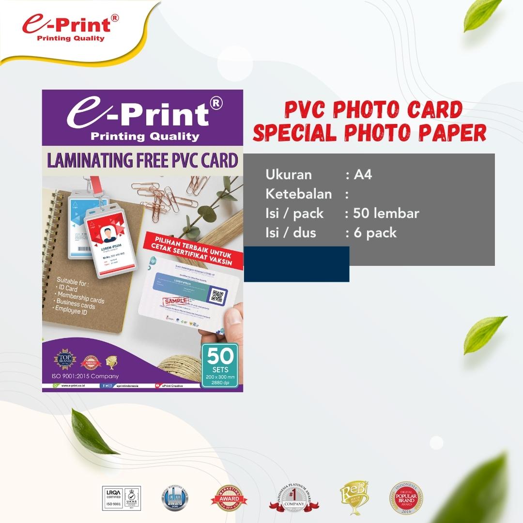 E-Print Photo Card Laminating/Kartu Foto Laminating/PVC Card Laminating ...