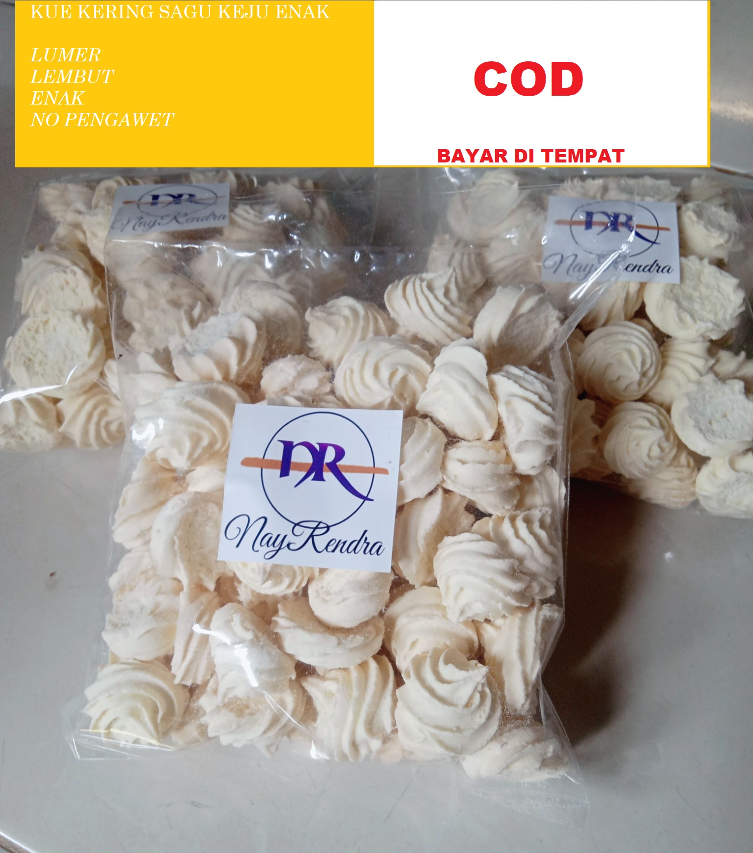 Kue Sagu Mini Rasa Original 250 Gram - NAYREN SNACK | Lazada Indonesia