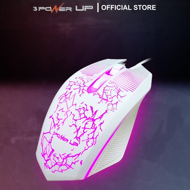 Mouse Gaming 3 Power Up GM-300 2400 DPI Wired Backlight Effect USB Six ...