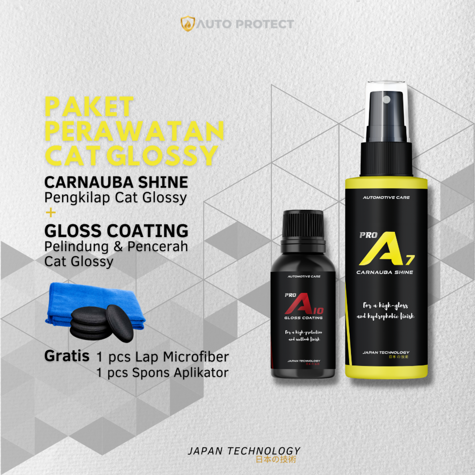 Pegkilap body motor - 2 IN 1 Plus Glossy | Semi nano coating ...