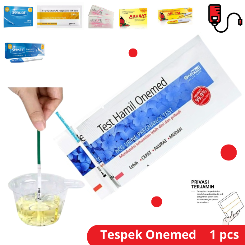 Onemed Ultraone Test Kehamilan Strip Tes pack Tespack Kehamilan Compact ...