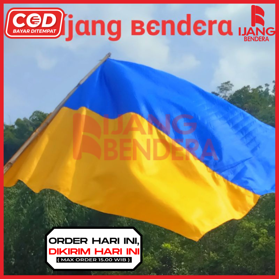 BENDERA BRIGEZ BIRU KUNING 115X75CM | Lazada Indonesia