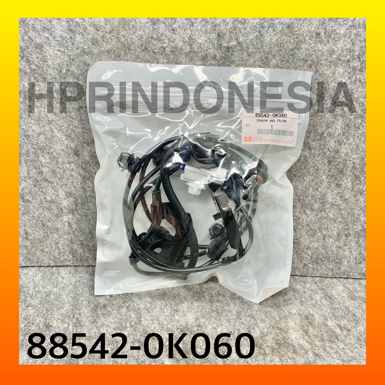 HPR ABS Speed Sensor Depan Kanan 89542-0K060 Toyota Hilux Revo 2016 ...