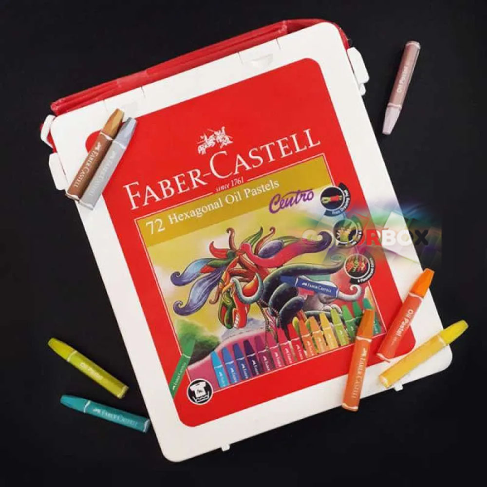 Faber Castell Crayon OIL 12 Warna / CRAYON Hexagonal 72 WARNA Krayon 72 ...