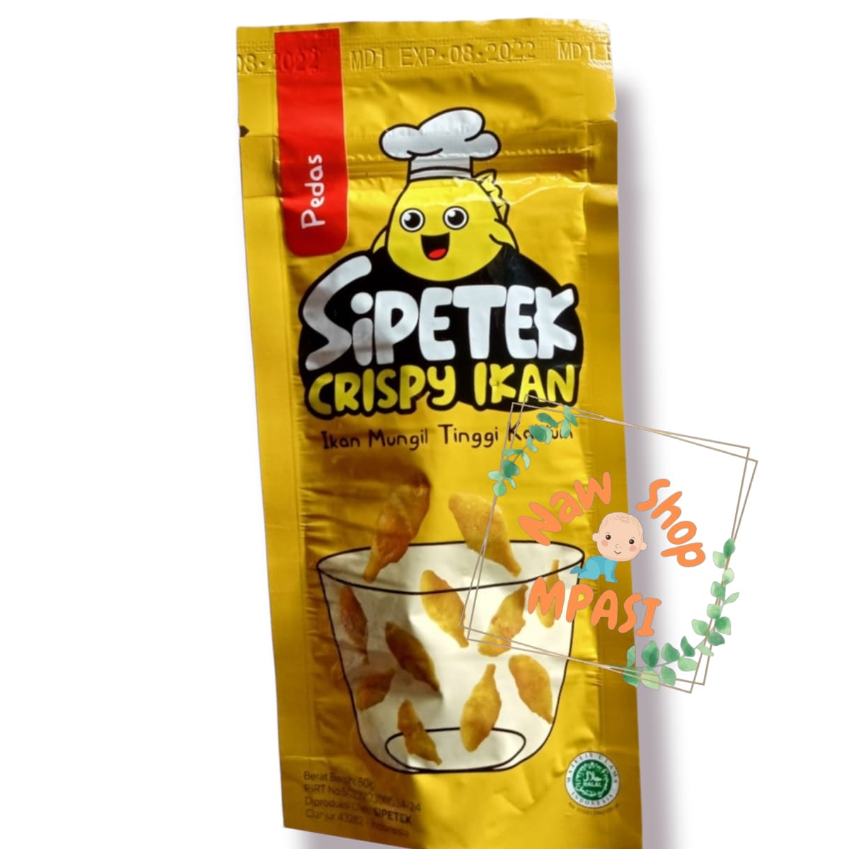 SIPETEK CRISPY IKAN 50gr | Lazada Indonesia