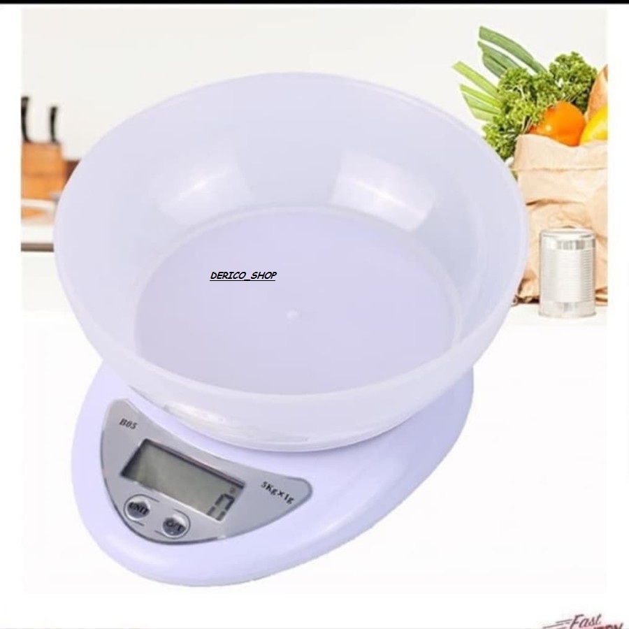 TIMBANGAN dapur Kue / Timbangan DIGITAL MANGKOK Digital 5 kg | Lazada ...