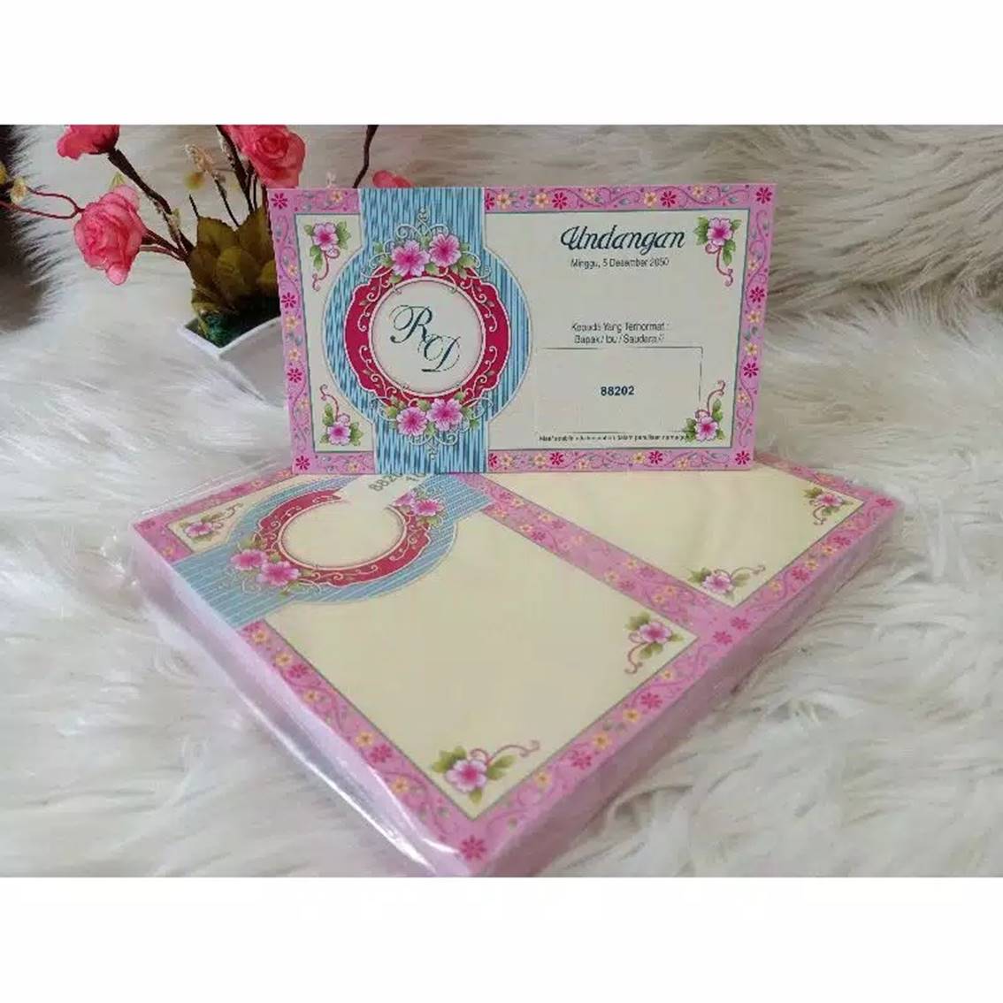 ERBA 88202 Blangko Undangan Kosongan 1 PACK ISI 100 LEMBAR | Lazada ...