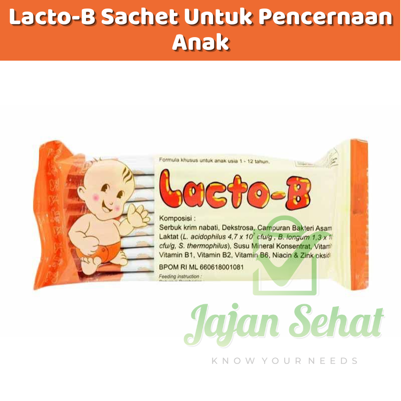 Lacto-B Sachet Untuk Pencernaan Anak | Lazada Indonesia