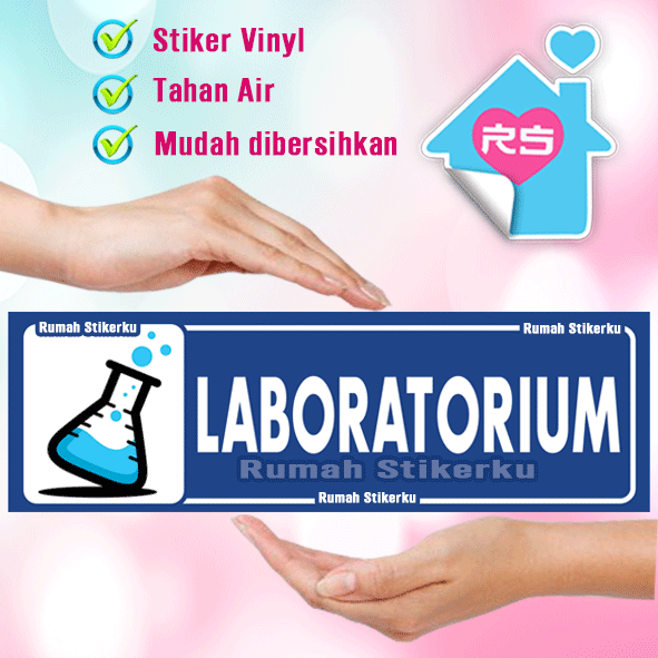 Stiker LABORATORIUM | Lazada Indonesia