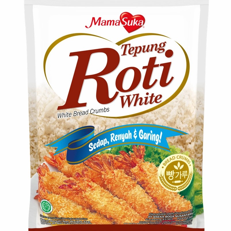 TEPUNG ROTI MAMASUKA/WHITE BREAD CRAMS 1KG | Lazada Indonesia